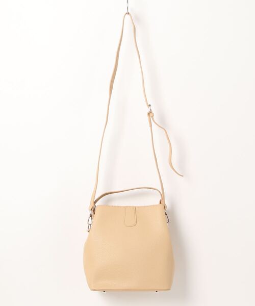 SETUP7（セットアップセブン）の「【SETUP7】ショルダー付2WAYフェイクレザーバッグ KNF（ショルダーバッグ）」 - WEAR