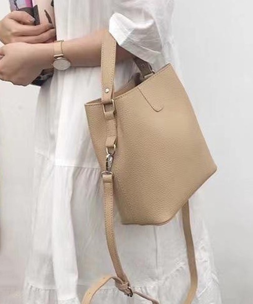 SETUP7（セットアップセブン）の「【SETUP7】ショルダー付2WAYフェイクレザーバッグ KNF（ショルダーバッグ）」 - WEAR