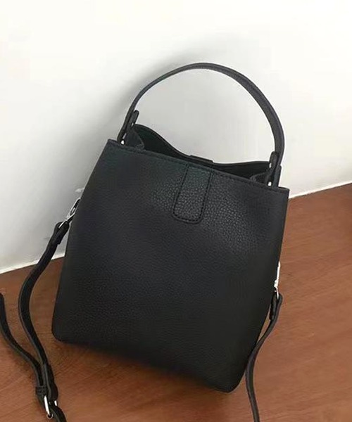 SETUP7（セットアップセブン）の「【SETUP7】ショルダー付2WAYフェイクレザーバッグ KNF（ショルダーバッグ）」 - WEAR