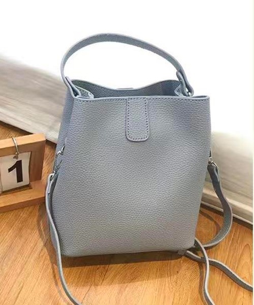 SETUP7（セットアップセブン）の「【SETUP7】ショルダー付2WAYフェイクレザーバッグ KNF（ショルダーバッグ）」 - WEAR