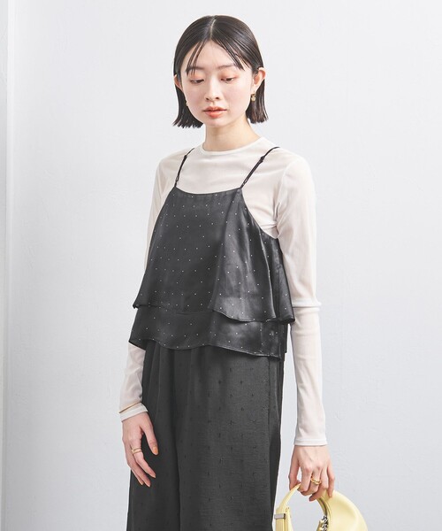 TICCA（ティッカ）の「＜TICCA＞ドットシルク 2WAYビスチェ（キャミソール）」 - WEAR