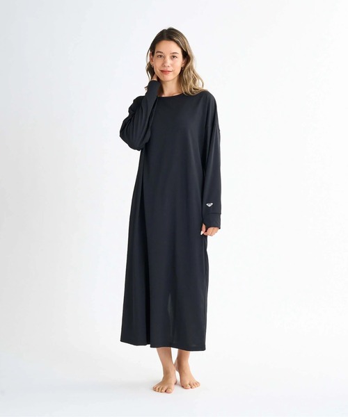 ROXY（ロキシー）の「OCEANIC BLUEPRINTS /ロキシーラッシュロングワンピース（水着）（ラッシュガード）」 - WEAR