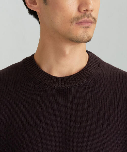 ROBERTO COLLINA（ロベルトコリーナ）の「[ロベルトコリーナ] ★ROBERTO COLLINA MRN/EX 2COL クルーネックニット セーター（ニット/セーター）」 - WEAR