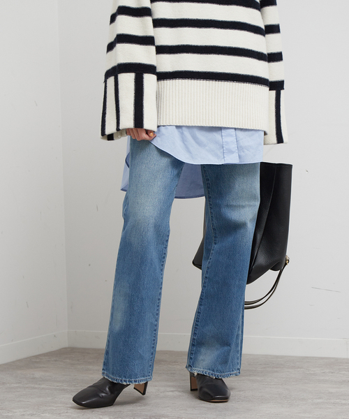 FRAMeWORK（フレームワーク）の「FRAMeWORK MADE BY J フレアジーンズ（その他パンツ）」 - WEAR