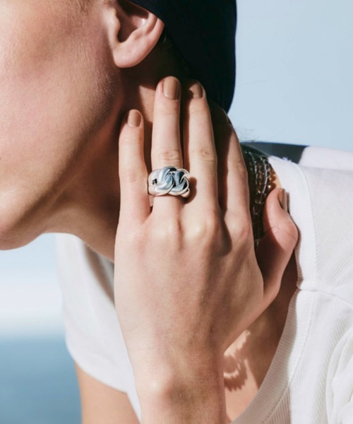 【IRIS 47】blow 3chain ring/ブロウ 3チェーン リング（リング）｜IRIS47（イリスフォーセブン）のファッション通販 - ZOZOTOWN