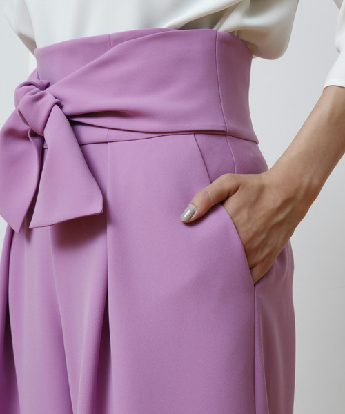 TIARA（ティアラ）の「ポルシェハイウエストワイドパンツ（その他パンツ）」 - WEAR