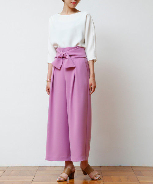 TIARA（ティアラ）の「ポルシェハイウエストワイドパンツ（その他パンツ）」 - WEAR