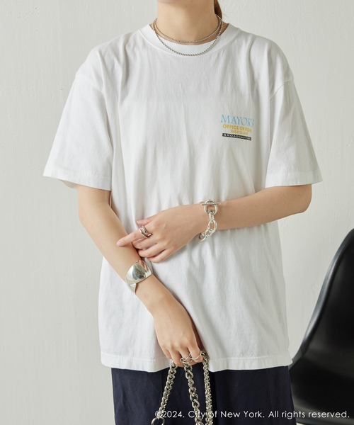 GOOD ROCK SPEED（グッドロックスピード）の「GOOD ROCK SPEED/NYC ロゴT（Tシャツ/カットソー）」 - WEAR