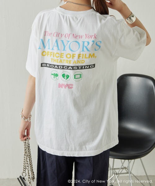 GOOD ROCK SPEED（グッドロックスピード）の「GOOD ROCK SPEED/NYC ロゴT（Tシャツ/カットソー）」 - WEAR