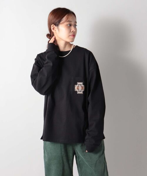 PENDLETON（ペンドルトン）の「【PENDLETON/ペンドルトン 】EMB ロングスリーブTシャツ（Tシャツ/カットソー）」 - WEAR