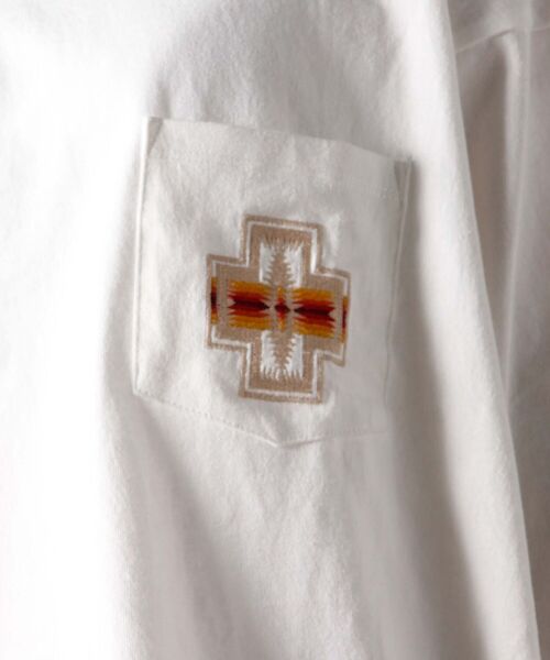 PENDLETON（ペンドルトン）の「【PENDLETON/ペンドルトン 】EMB ロングスリーブTシャツ（Tシャツ/カットソー）」 - WEAR