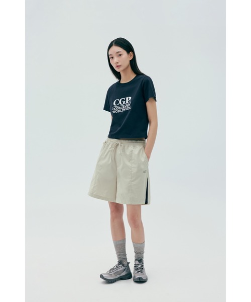 codegraphy（コードグラフィー）の「(Women) CGP Square Logo Crop Short Sleeve T-Shirt CBEUWTS015（Tシャツ/カットソー ...