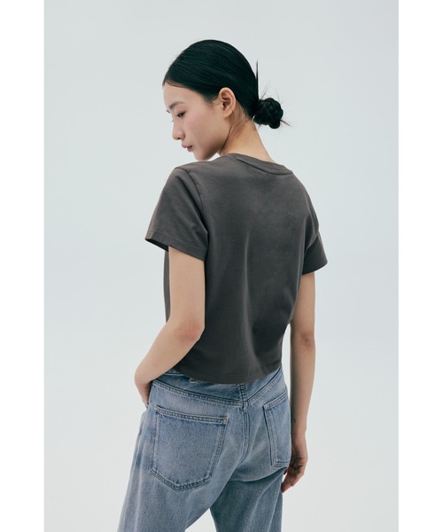 codegraphy（コードグラフィー）の「(Women) CGP Square Logo Crop Short Sleeve T-Shirt CBEUWTS015（Tシャツ/カットソー ...