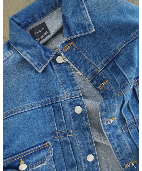 WHEIR（ウェア）の「WHEIR US Cotton Vintage Jacket（デニムジャケット）」 - WEAR