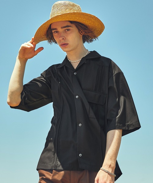 NEILEN（ニーレン）の「Pin tuck cuba shirts/ピンタックキューバシャツ（シャツ/ブラウス）」 - WEAR