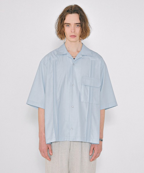 NEILEN（ニーレン）の「Pin tuck cuba shirts/ピンタックキューバシャツ（シャツ/ブラウス）」 - WEAR