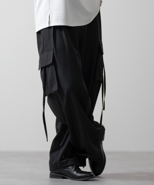 【CLEL】M-47Design TR Loose Parachute Pants/M-47デザイン TRルーズ パラシュートパンツ【セットアップ対応】（カーゴパンツ）｜CLEL（クレイル）の ...