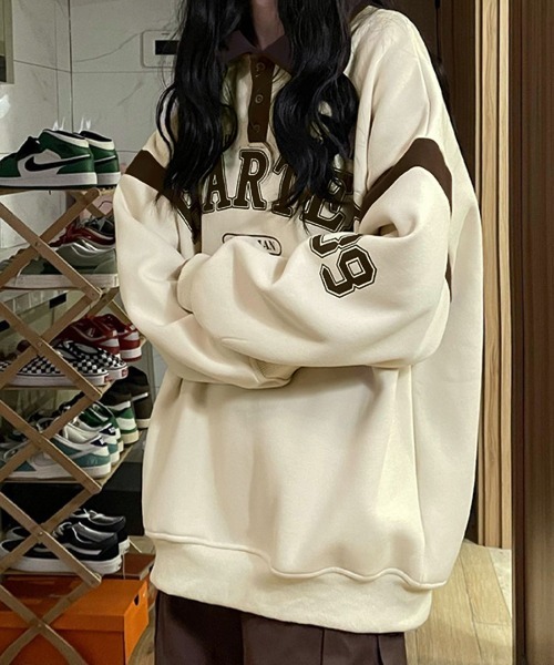 REMUR（レミュール）の「ロゴプリントトレーナー（スウェット）」 - WEAR