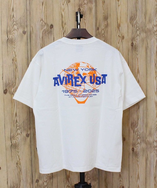 AVIREX（アヴィレックス）の「AVIREX USA S/S TEE（Tシャツ/カットソー）」 - WEAR