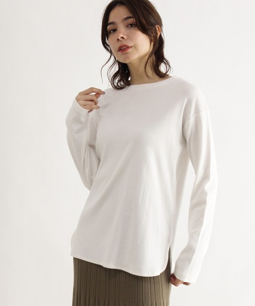 OZOC（オゾック）の「 [洗える]リブレイヤードプルオーバー（Tシャツ/カットソー）」 - WEAR