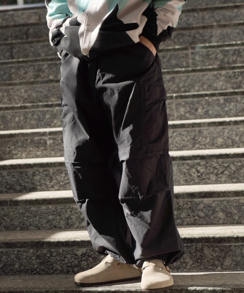 JOINT WORKS（ジョイントワークス）の「【ALPHA INDUSTRIES / アルファ インダストリーズ】 BALOON WIDE CARGO PANTS（カーゴパンツ）」 - WEAR