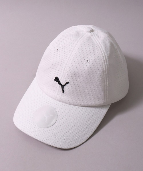 PUMA（プーマ）の「(LF)【PUMA】【ユニセックス】ブランドマーク メッシュ キャップ（キャップ）」 - WEAR