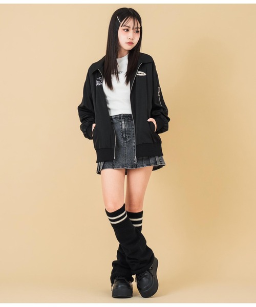 ANAP GiRL（アナップガール）の「ANAPR+S【リラスポ】エリ付き MA-1 ジャケット(ユニアイテ（MA-1）」 - WEAR