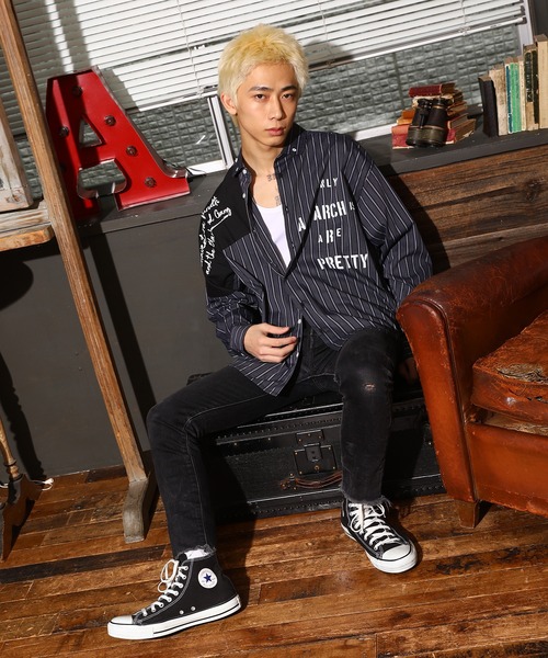 SPINNS（スピンズ）の「【FUVA】アナーキーシャツ（シャツ/ブラウス）」 - WEAR