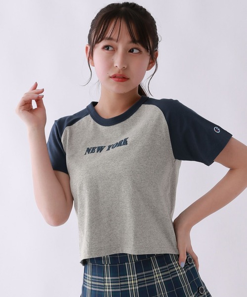 repipi armario（レピピ アルマリオ）の「【champion/チャンピオン×repipi】チビラグランT（Tシャツ/カットソー）」 - WEAR