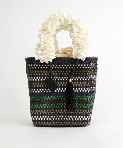 セール】WOVEN (ウーヴン) / メキシコ製 メルカドバッグ × フリル