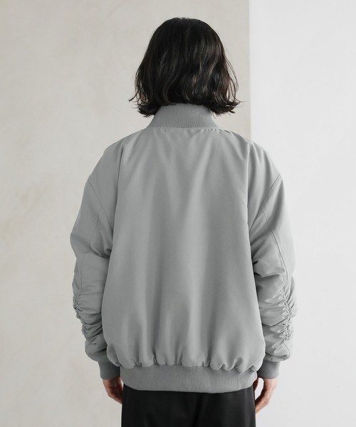 U.S. POLO ASSN.（ユーエスポロアッスン）の「U.S.POLO ASSN.別注 オーバーサイズ中綿ショートMA-1（MA-1）」 - WEAR