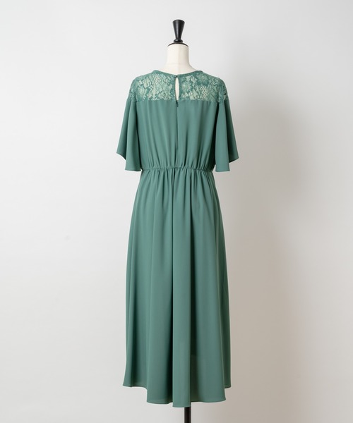 Rewde（ルゥデ）の「デコルテレースロングドレス（1R04-07062）（ドレス）」 - WEAR