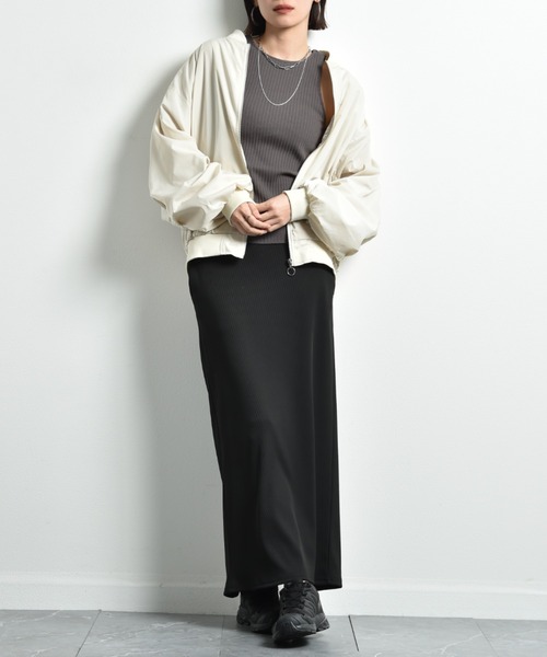 INTERPLANET（インタープラネット）の「Eツイル裏付MA－1ブルゾン（MA-1）」 - WEAR