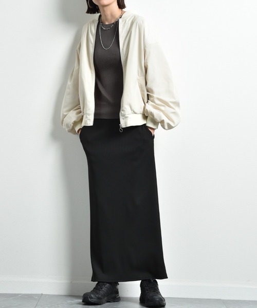 INTERPLANET（インタープラネット）の「Eツイル裏付MA－1ブルゾン（MA-1）」 - WEAR