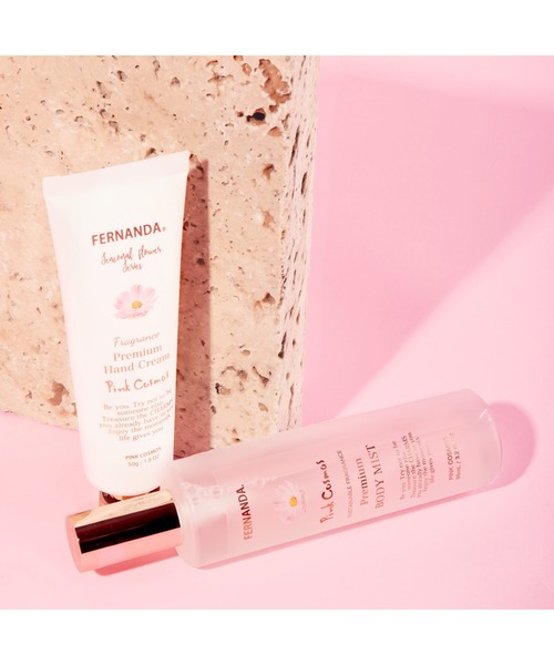 FERNANDA（フェルナンダ）の「【数量限定】フレグランスプレミアムハンドクリーム（ピンクコスモス）/Fragrance Premium Hand Cream (Pink Cosmos ...
