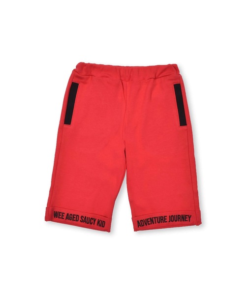 WASK（ワスク）の「WASK/5分丈配色ポケットロゴポンチコットンパンツ(100~160cm)（その他パンツ）」 - WEAR