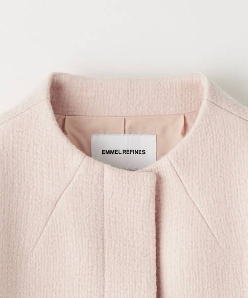 EMMEL REFINES（エメルリファインズ）の「＜EMMEL REFINES＞EM クレーター ボトルネック テントコート（ノーカラー ...