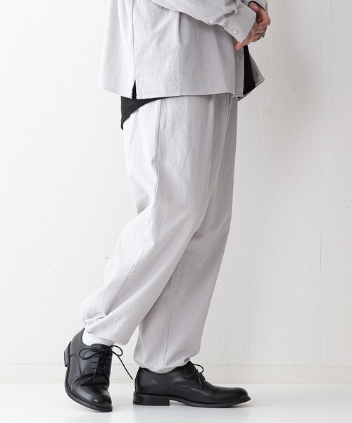 UNIIT（ユニット）の「【UNIIT】ワッシャー加工 ルーズフィット（ビッグシルエット） イージーパンツ セットアップ対応可（その他パンツ）」 - WEAR