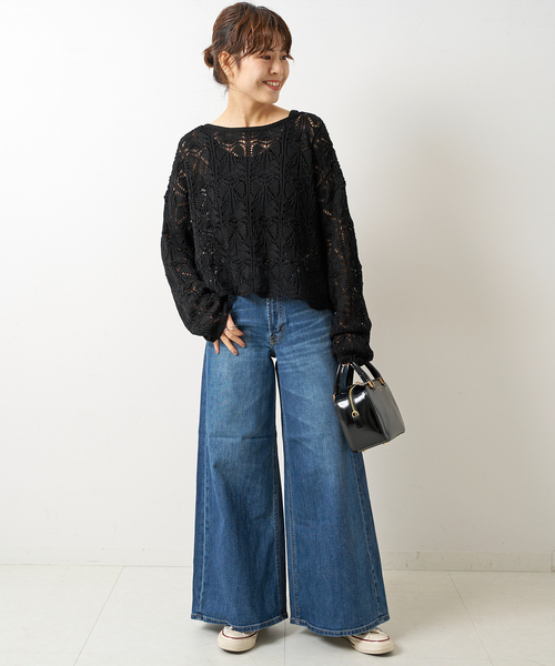 Spick & Span（スピックアンドスパン）の「≪追加≫SOMETHING / サムシング LISA SUPER WIDE SEA78 ...