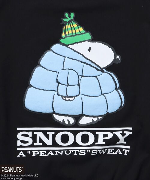 PEANUTS（ピーナッツ）の「【SEQUENZ（シークエンズ）】TP PUFFER SNOOPY C/N SWEAT/ ピーナッツ スヌーピー クルーネック スウェット（スウェット）」 - WEAR