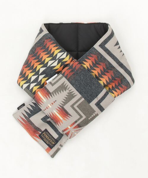 PENDLETON（ペンドルトン）の「TAION × PENDLETON/タイオン×ペンドルトン REVERSIBLE DOWN MUFFLER リバーシブルダウンマフラー（マフラー）」 - WEAR