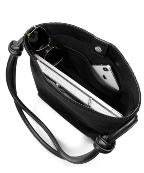 SETUP7（セットアップセブン）の「【SETUP7】A4ファイルやノートPCも入る ノットハンドルソリッドトートバッグ ショルダーバッグ KNF ※（ショルダーバッグ）」 - WEAR