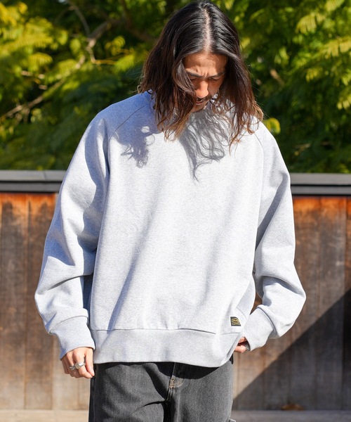 RVCA（ルーカ）の「RVCA メンズ RECESSION CREW トレーナー【2023年冬モデル】/ルーカワンポイントブランドロゴ ...