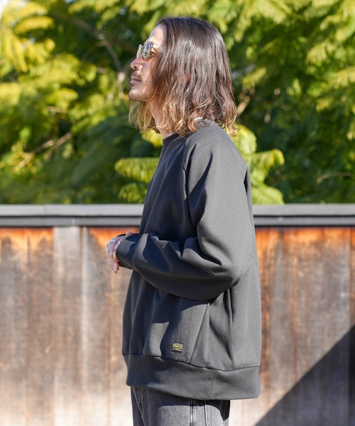 RVCA（ルーカ）の「RVCA メンズ RECESSION CREW トレーナー【2023年冬モデル】/ルーカワンポイントブランドロゴ ...