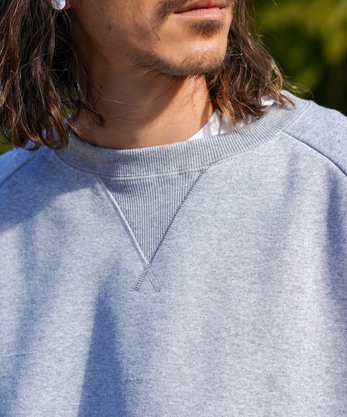 RVCA（ルーカ）の「RVCA メンズ RECESSION CREW トレーナー【2023年冬モデル】/ルーカワンポイントブランドロゴ ...