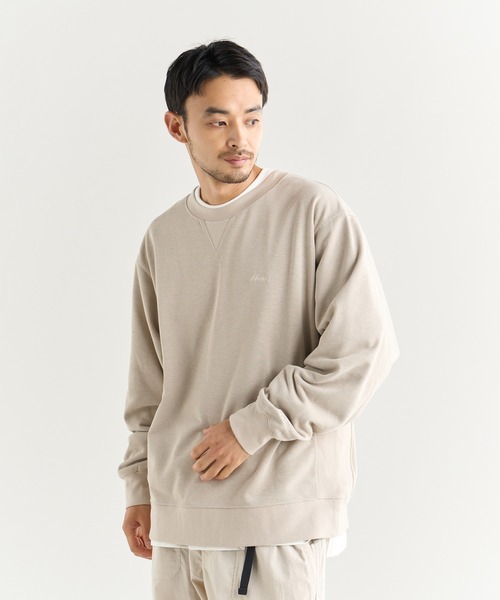 DRY MIX TERRY CREW SWEAT/ドライミックス テリー クルースウェット