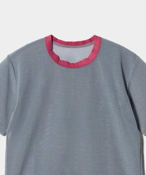 overneath（オーバーニース）の「【別注】＜OVERNEATH for 6＞NET RINGER TEE059/カットソー（Tシャツ ...