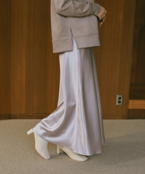 ReNorm（リノーム）の「サテンマーメイドスカート（スカート）」 - WEAR