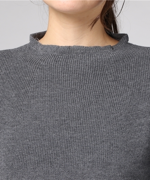 NOLLEY’S（ノーリーズ）の「フリルボトル片畦プルオーバーニット（ニット/セーター）」 - WEAR