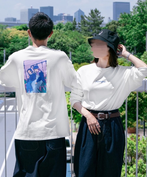 PairPair（ペアペア）の「ペロリンガールロンT(ユニセックス)（Tシャツ/カットソー）」 - WEAR